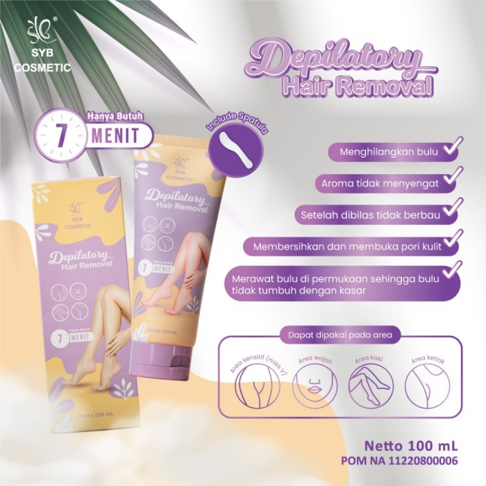 Jual SYB DEPILATORY HAIR REMOVAL 100ML | Shopee Indonesia