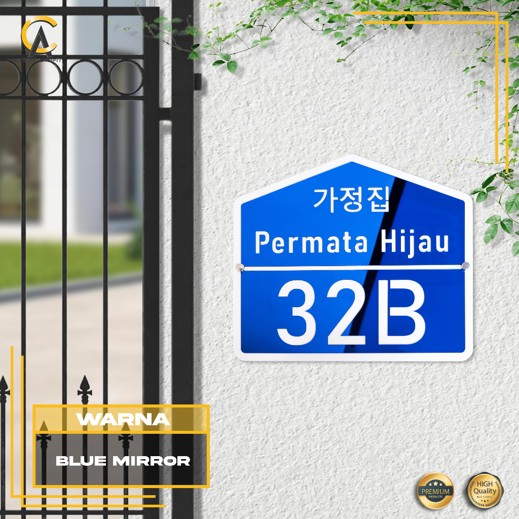 Jual Bel Sign Akrilik / Paket Taro Disini / Plat Nomor Rumah Akrilik ...