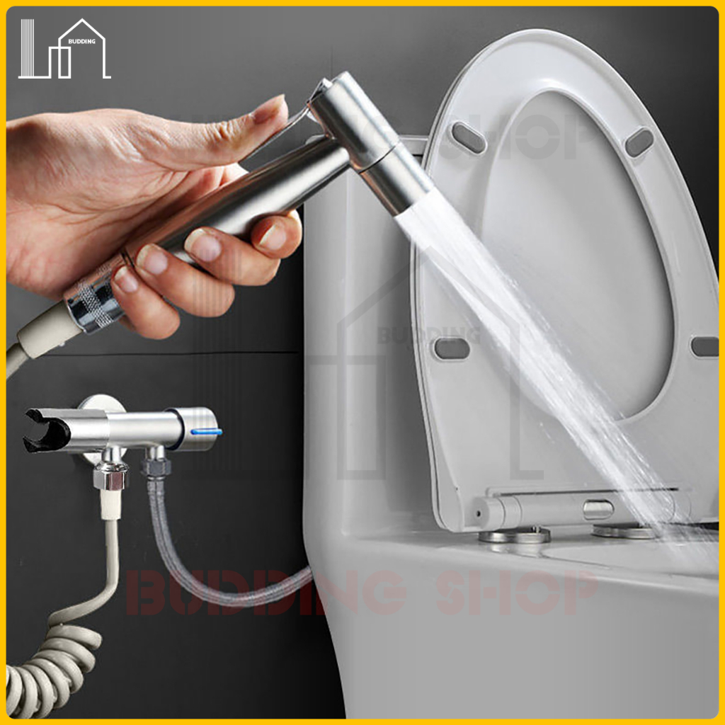 Jual 1Set Jet shower Kamar Mandi Toilet Jet Bidet Cebok shower wasser Closet jongkok Kloset ...