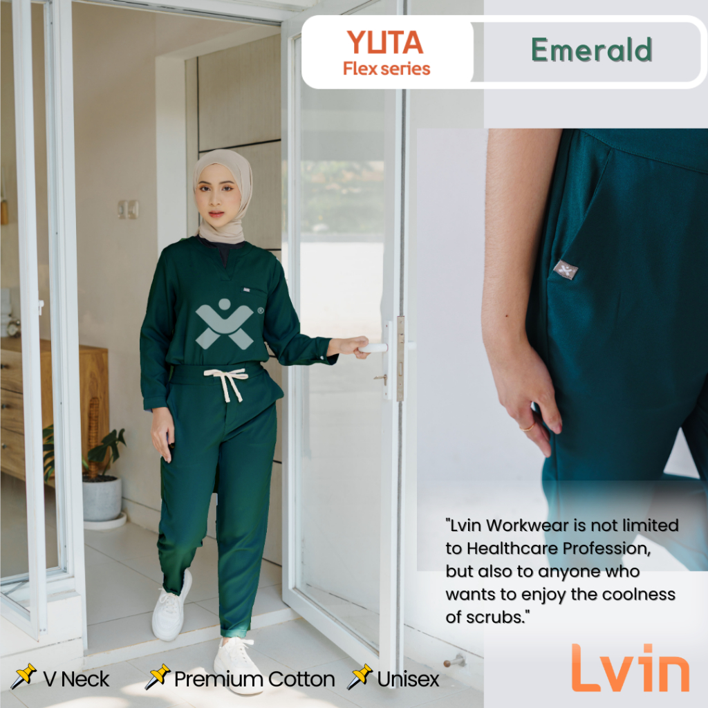 Jual [ Lvin ] FLEX V - YUTA - Baju OKA V neck Lengan Panjang / Baju ...