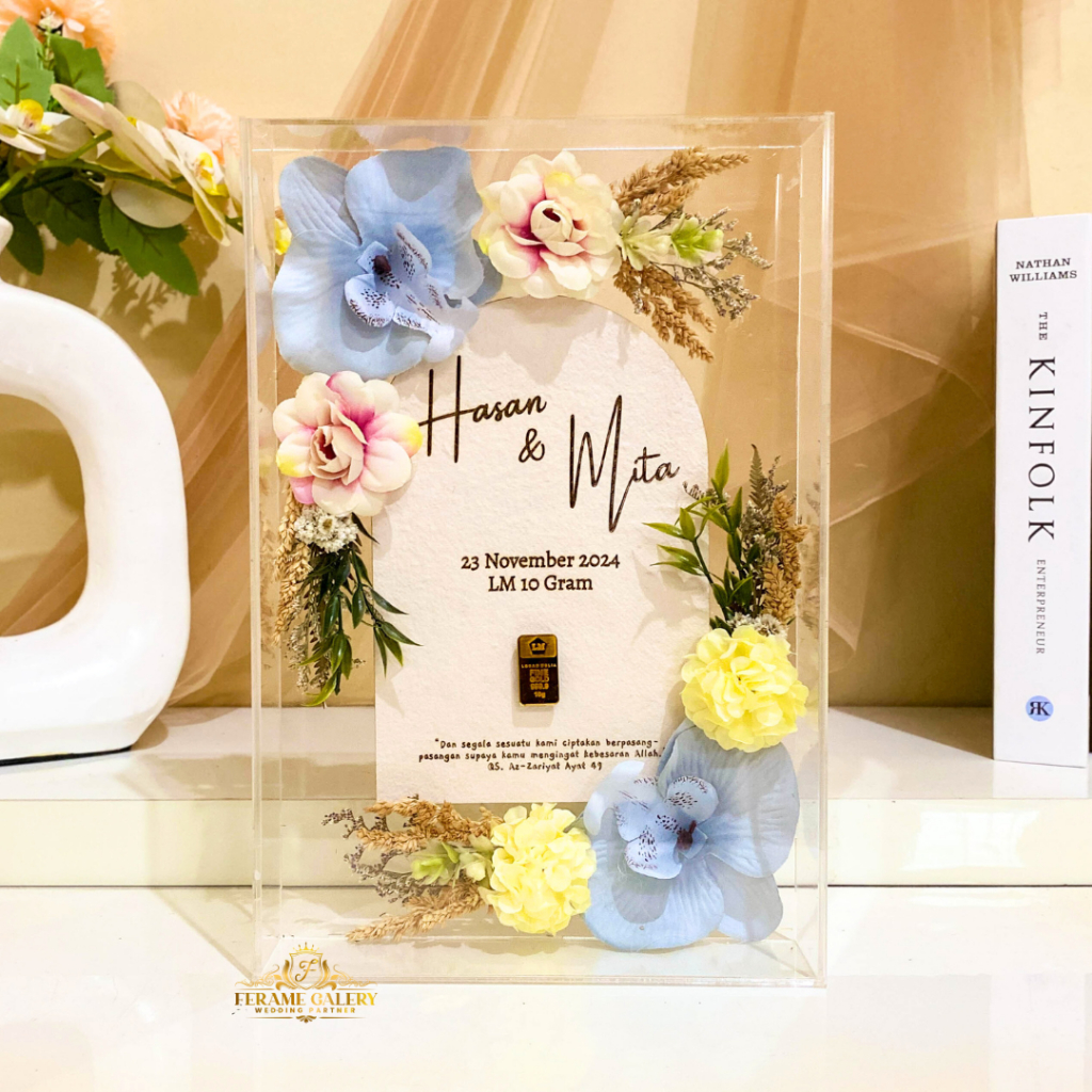 Jual Mahar Pernikahan Akrilik / Mahar Akrilik / Mahar Nikah Akrilik ...