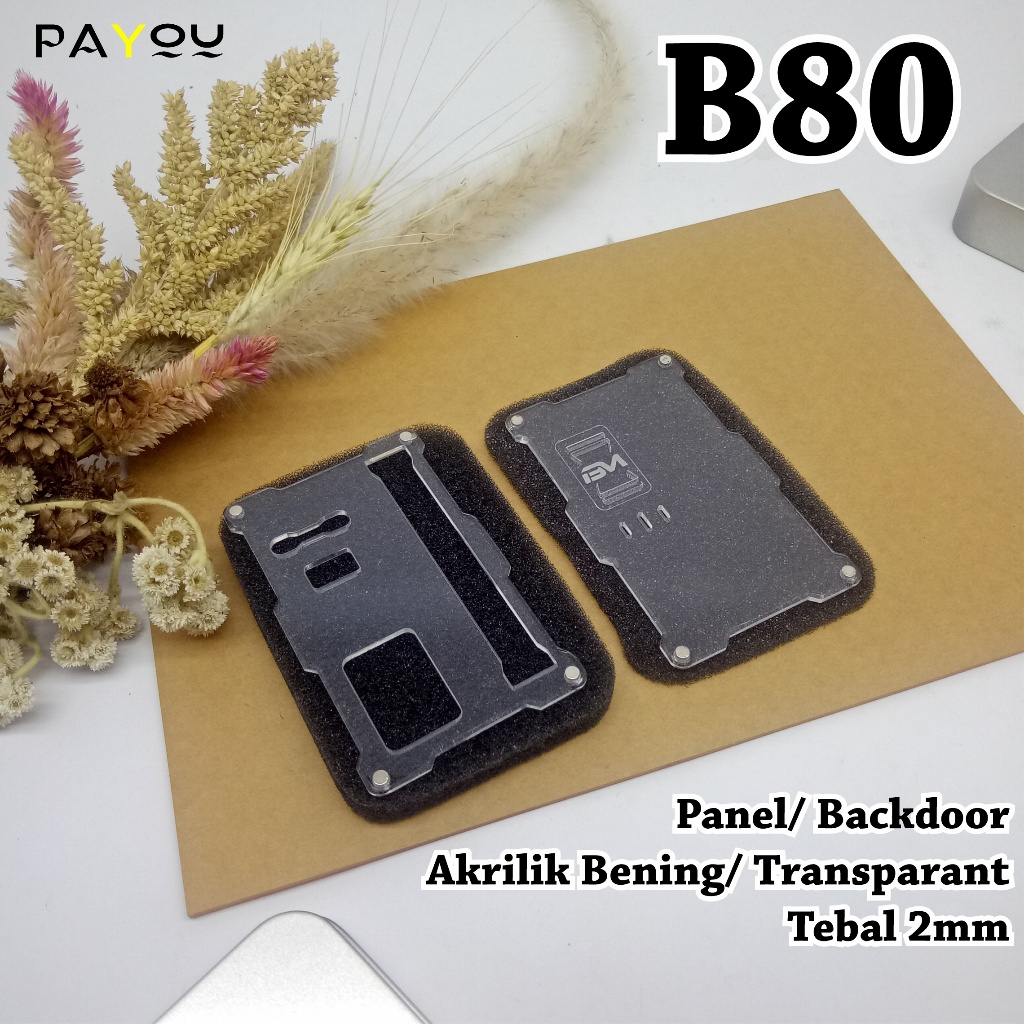 Jual Backdoor B80/ Panel B80 Akrilik Bening/ Transparan IBM Project ...