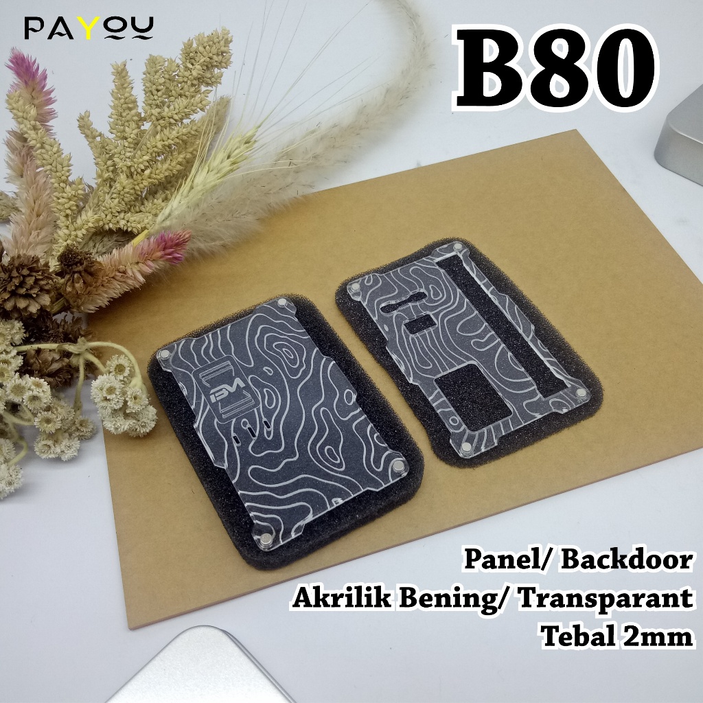 Jual Panel B80/ Backdoor B80 Akrilik Bening/ Transparan IBM Project ...