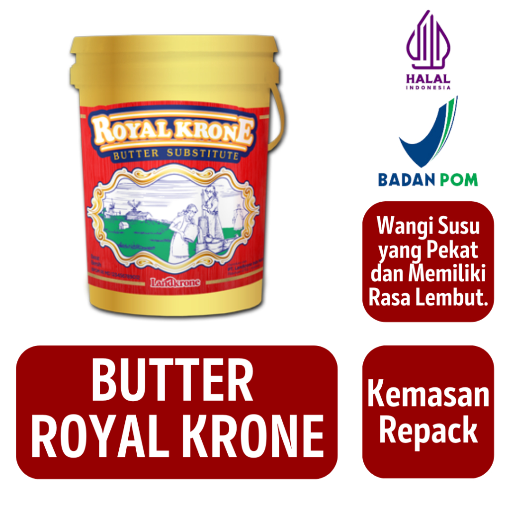 Jual Butter Royal Krone Kemasan Repack | Shopee Indonesia