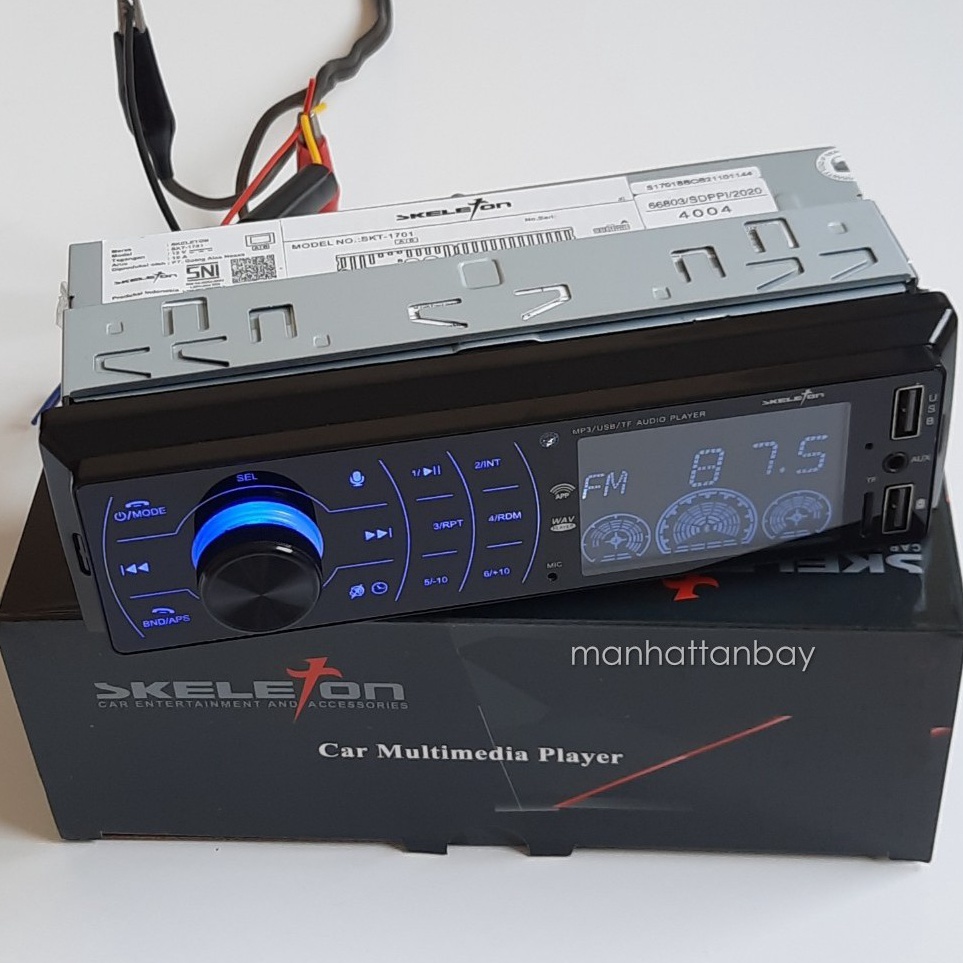 Jual Or Tape Mobil Single Din Car Mp3 Player ukuran 1 din dengan Radio ...
