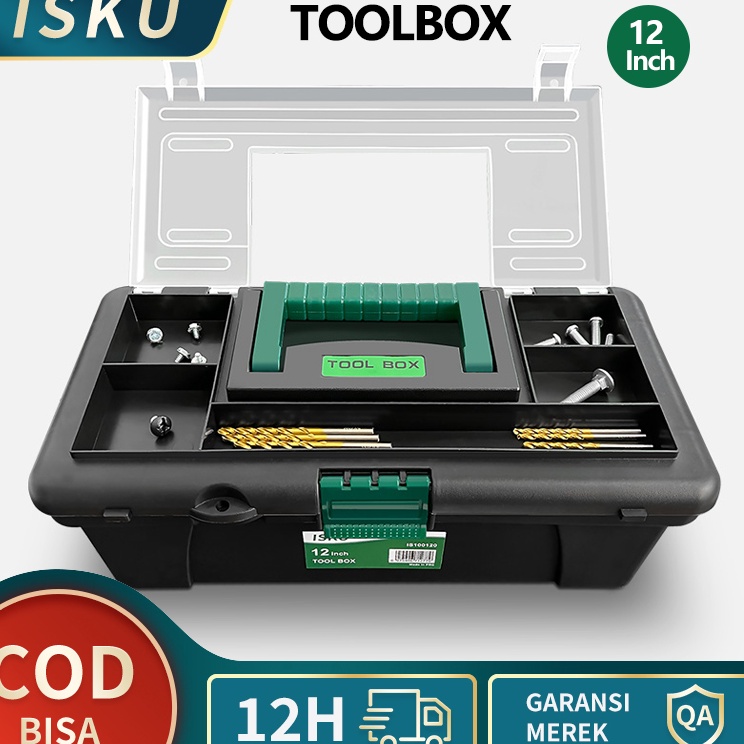 Jual Bestseller AGW ISKU Tool Box Mini 12 Inch Kotak Perkakas Kecil ...