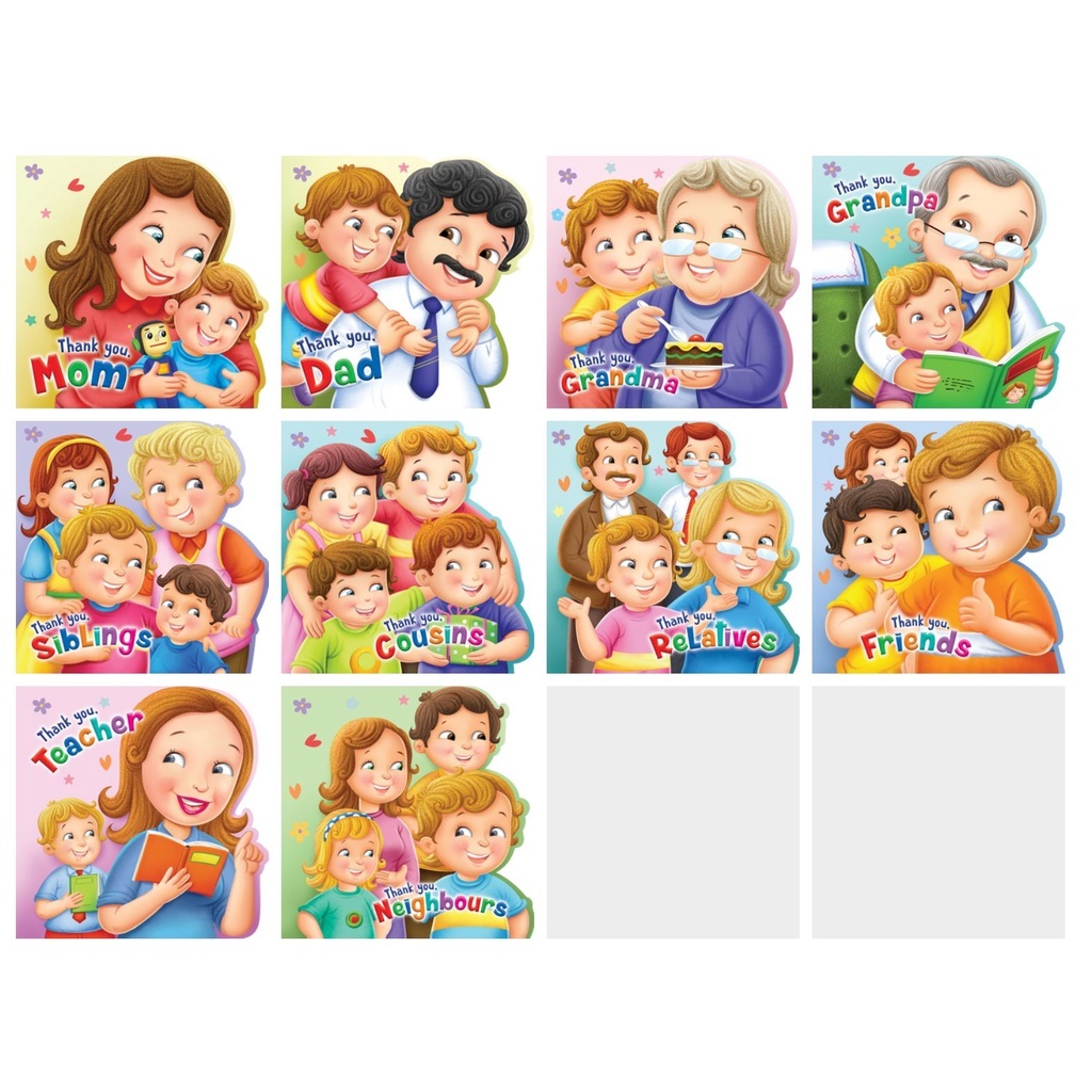 Jual buku cerita moral anak Thank You Series Preschool Baby storybook ...