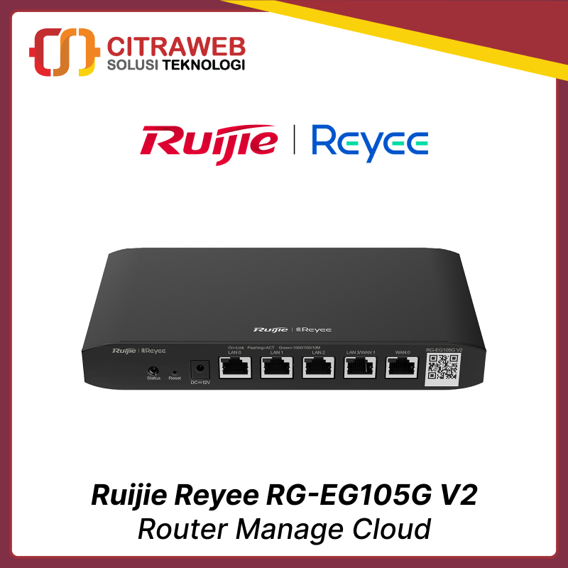 Jual Ruijie Reyee RG-EG105G V2 Reyee Cloud Managed Router | Shopee Indonesia