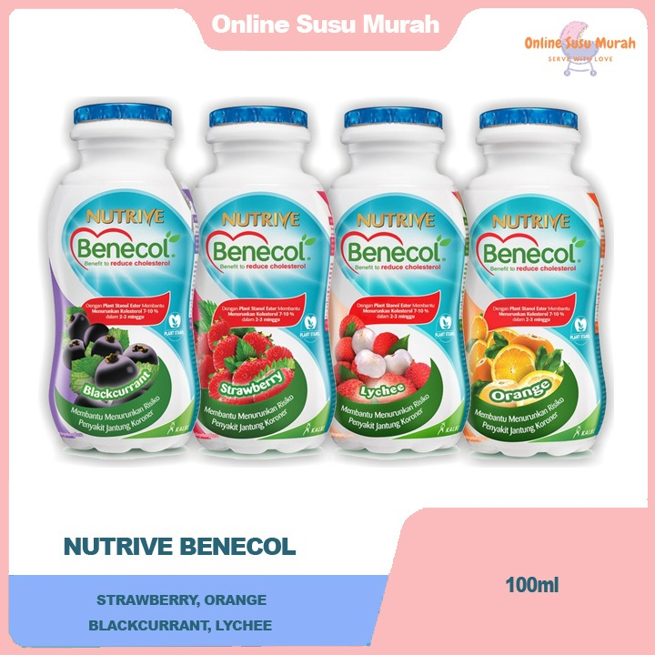 Jual NUTRIVE BENECOL SMOOTHIES 100ML (6 pcs) | Shopee Indonesia