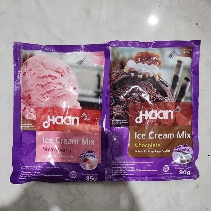 Jual Haan Ice cream mix 90g | Shopee Indonesia