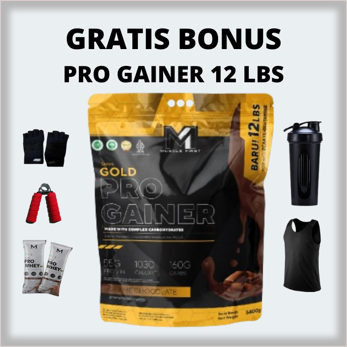 Jual MUSCLE FIRST GAINER PRO GAINER 12 LBS PROTEIN GYM ORIGINAL HALAL ...