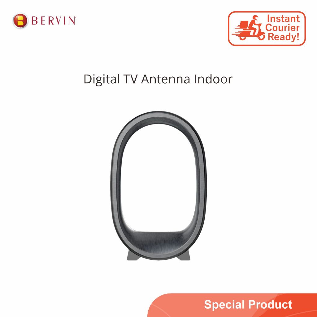 Jual Antena TV Digital DVB-T2 4K Indoor Bervin | Shopee Indonesia