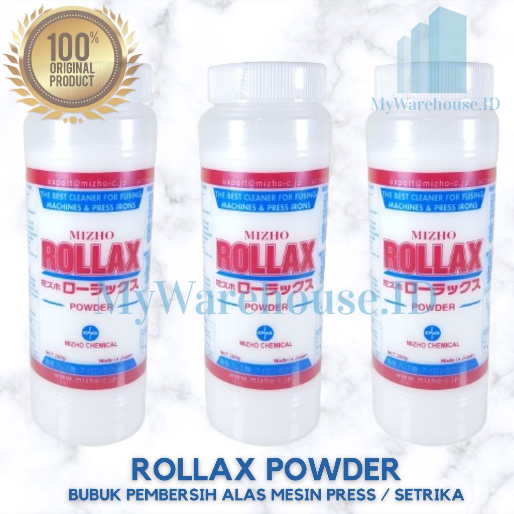Jual ROLLAX POWDER Silikon Bubuk Pembersih Alas Mesin Press Alas ...