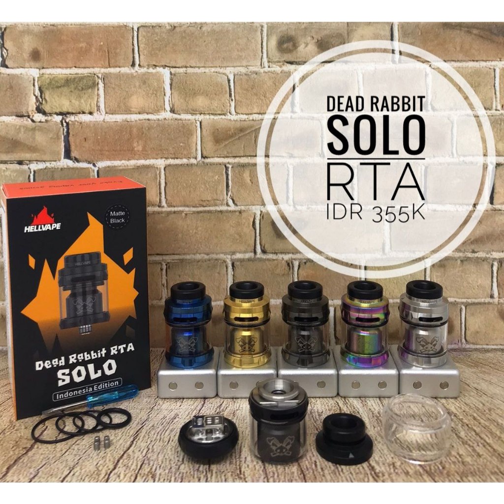 Jual Dead Rabbit Solo RTA Indonesia Edition by Hellvape | Shopee Indonesia
