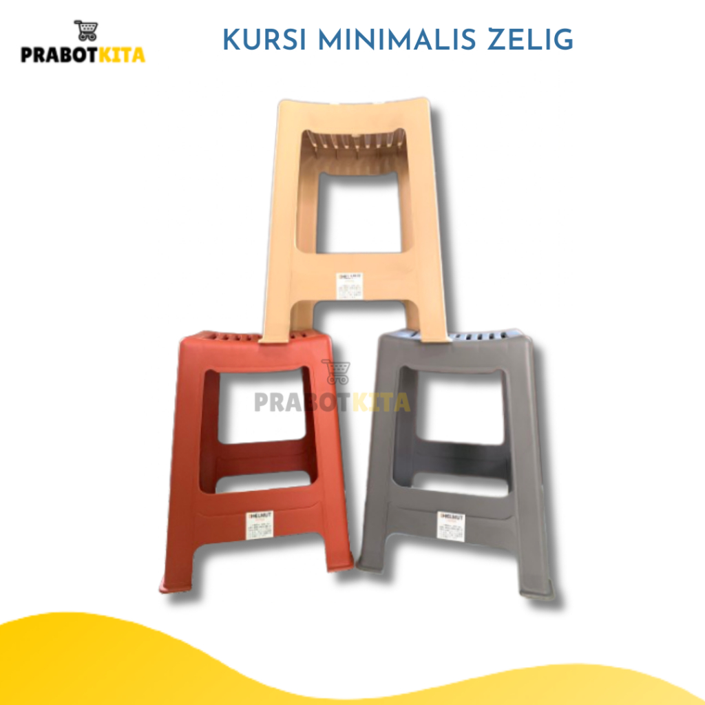 Jual Kursi Segi Minimalis Tinggi / Kursi Plastik Tinggi / Bangku Duduk ...