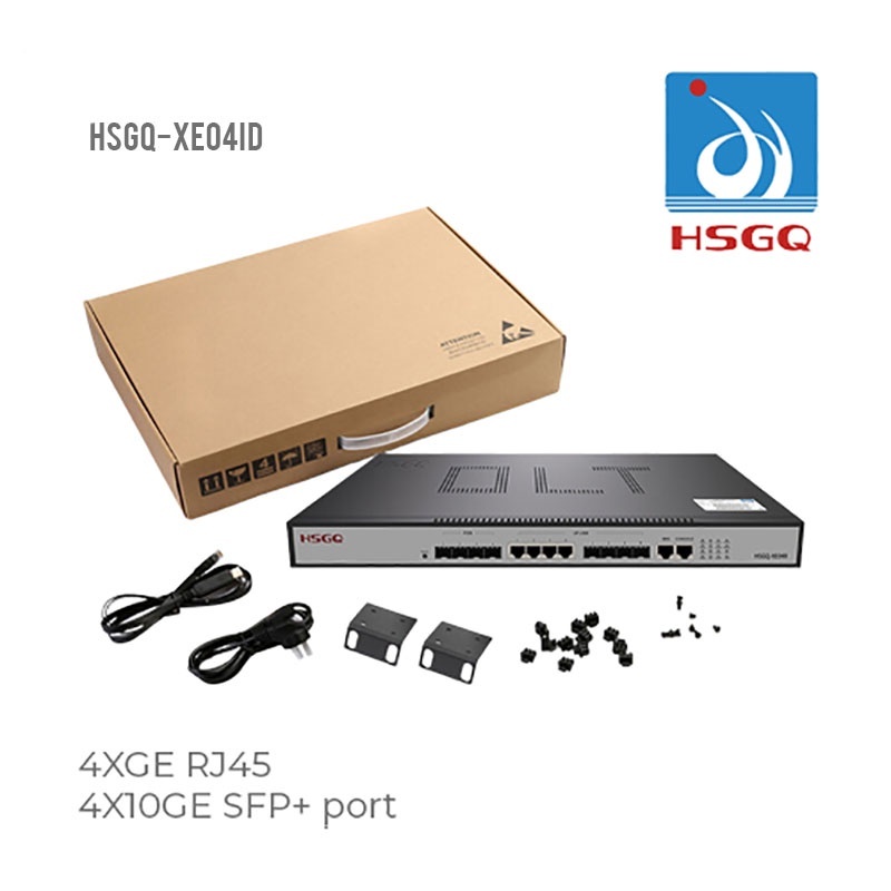 Jual HSGQ XE04ID 4-Port EPON OLT AC DC | Shopee Indonesia