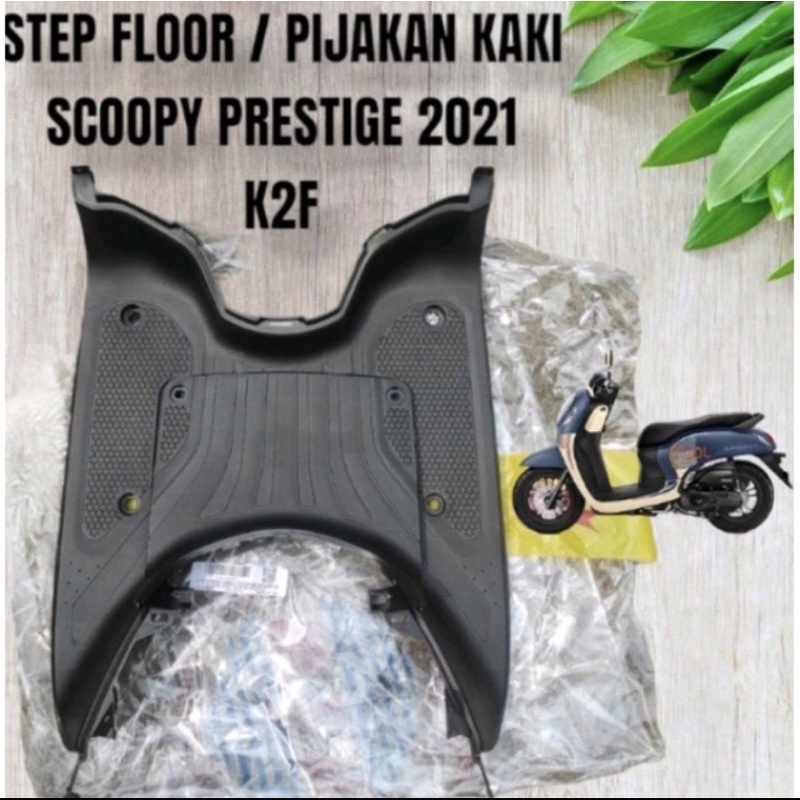 Jual Step floor bordes dek injekan kaki pijakan kaki honda scoopy fi esp new 2020-2023 k2f ...