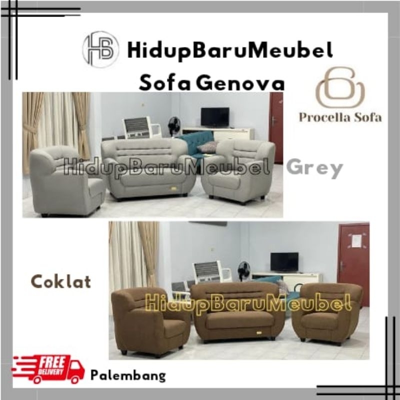 Jual Sofa GENOVA procella / kursi ruang tamu ruang tengah Genova ...