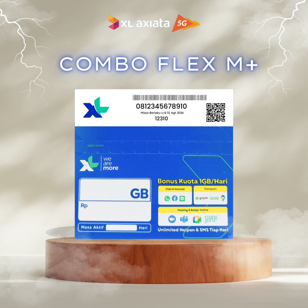 Jual Kartu Perdana XL Xtra Combo Flex M+ (SEGEL) | Shopee Indonesia