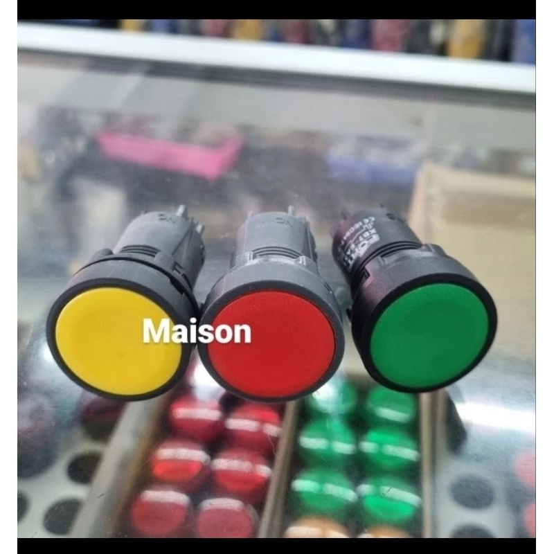 Jual Push Button FORT 22mm XB7-EA merah/hijau/kuning | Shopee Indonesia