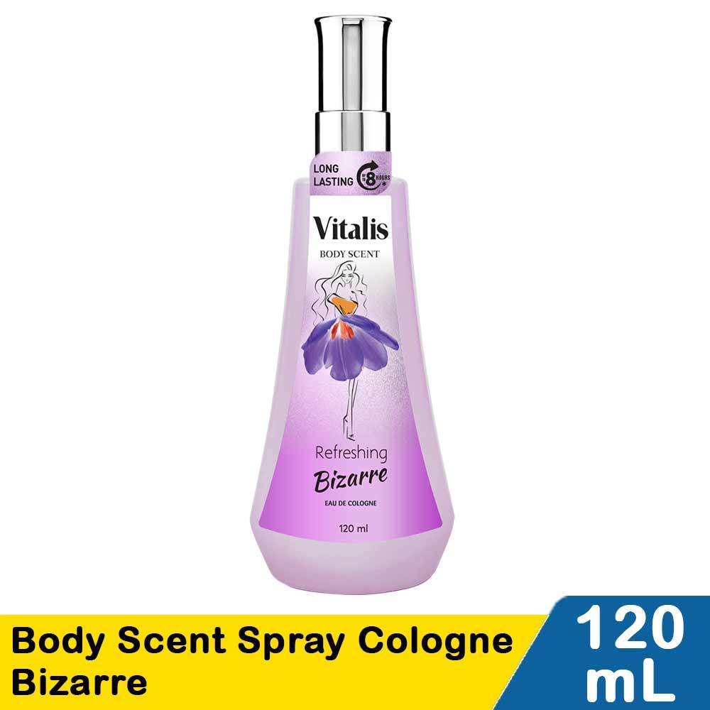 Jual PROMO BANDED Vitalis Body Scent Bizarre 120ML FREE Bizarre ...