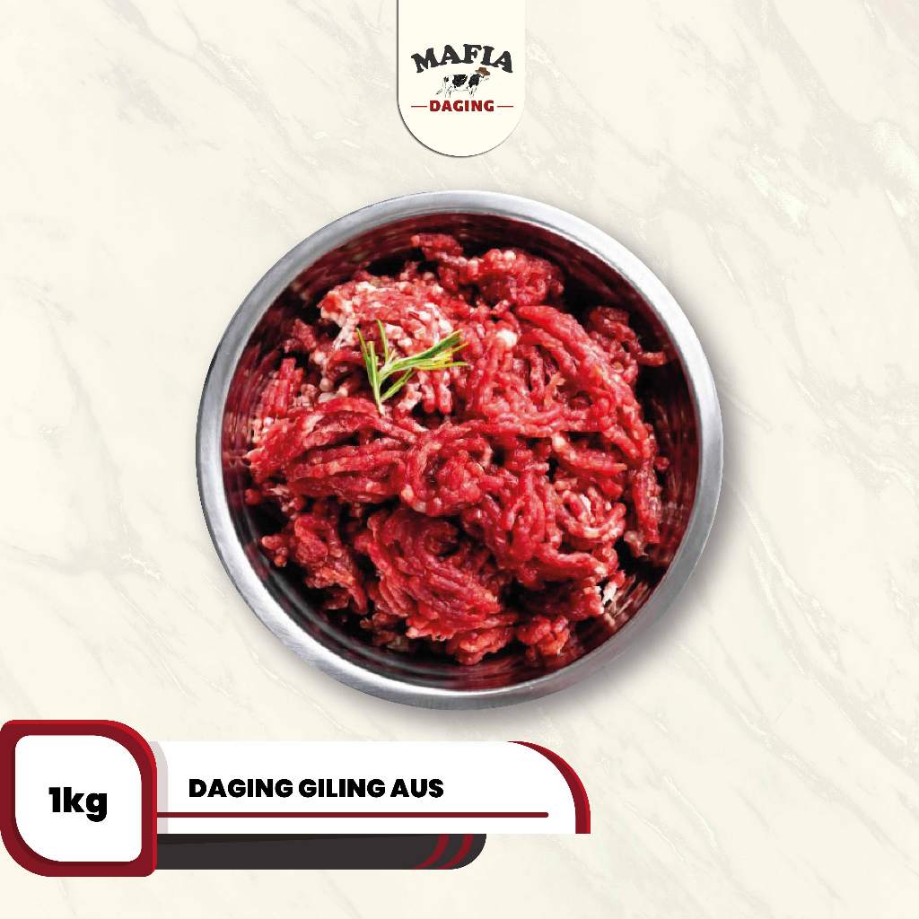 Jual [Mafia Daging] PROMO Daging Giling / Ground Beef / Minced Beef 1 kg | Shopee Indonesia