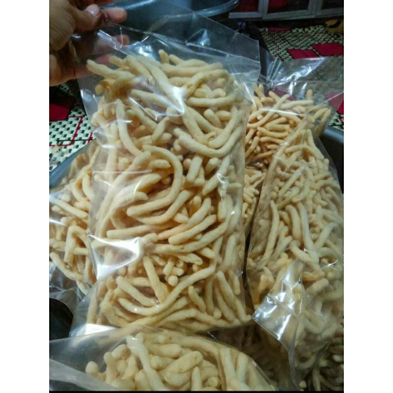 Jual Amplang Udang / Kerupuk Udang / Oleh-oleh Khas Inhil Riau isi 1 KG ...