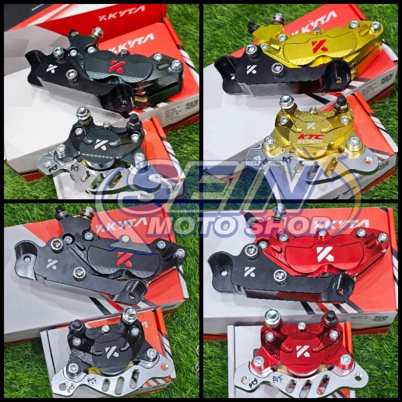 Jual Kaliper Ktc Kytaco Pcx 160 Pcx 150 Depan Belakang Disc Standar 4p ...