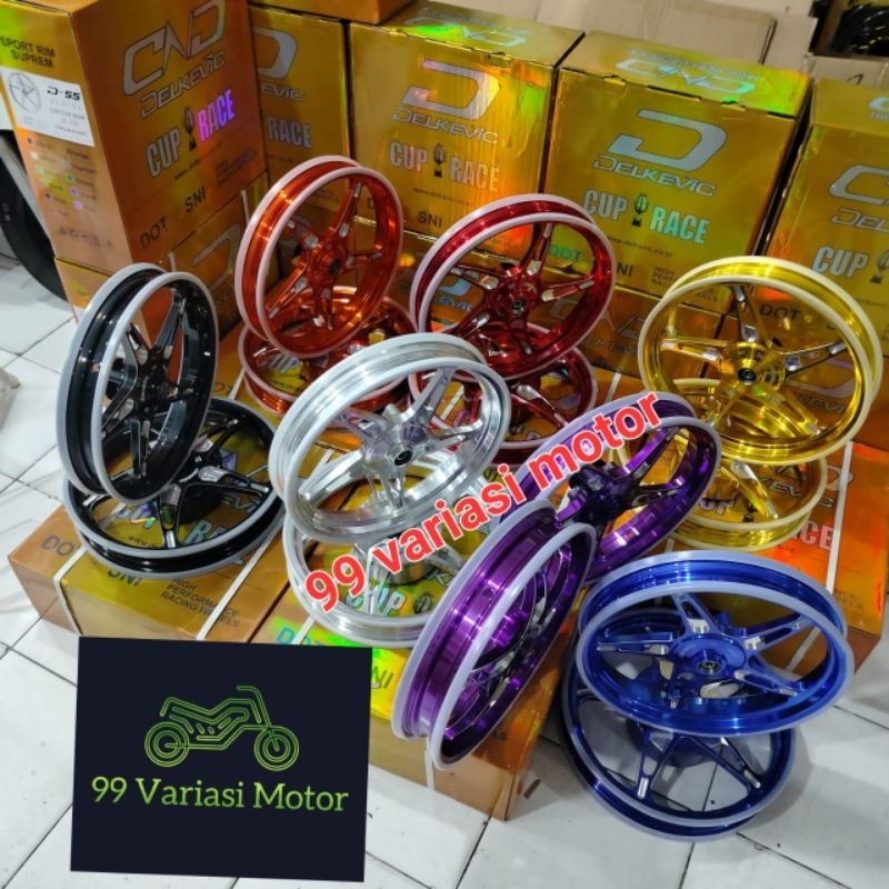 Jual VELG RACING DELKEVIC RING 14 KSPEED MIO SPORTY VARIO 125 VARIO 150 ...