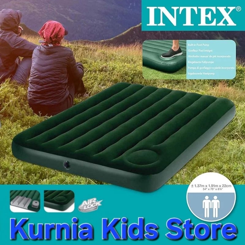 Jual Kasur Angin "INTEX" 66928 Ukuran 191CM X 137CM X 22CM | Shopee ...