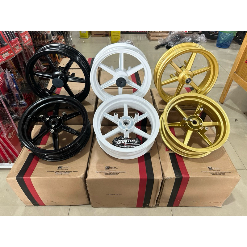 Jual VELG V ROSSI AEROX STARMAX 300/400-14 PALANG 6 | Shopee Indonesia