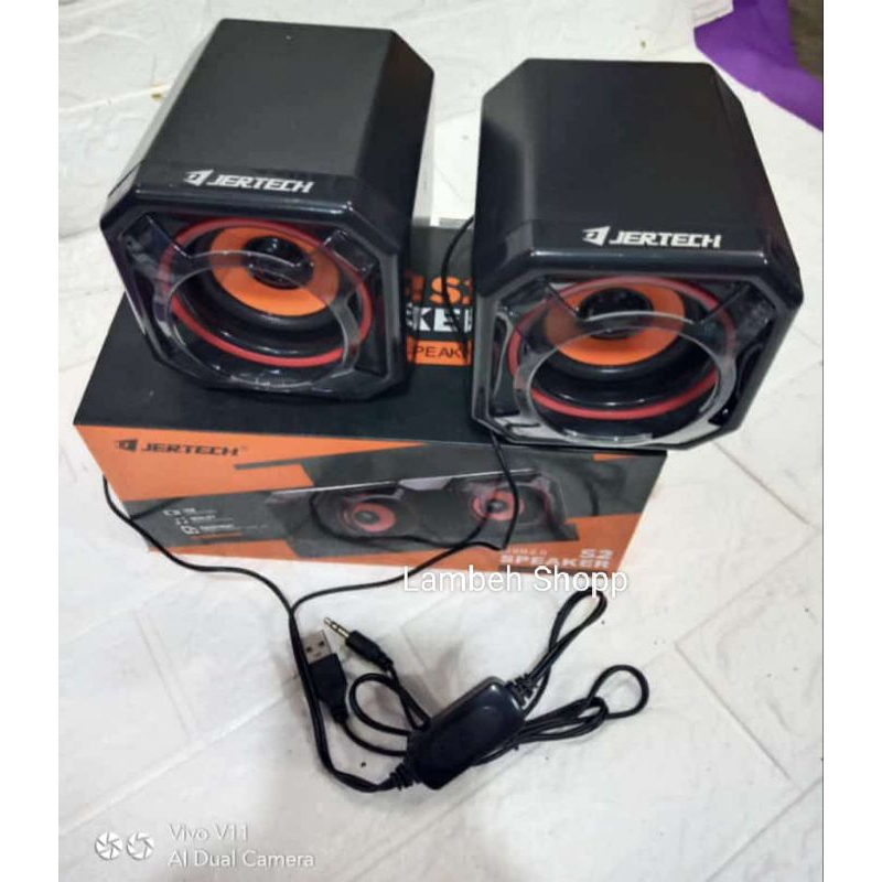 Jual Speaker laptop, hp usb 2.0 mini S2 gaming speaker Jertech Batam | Shopee Indonesia