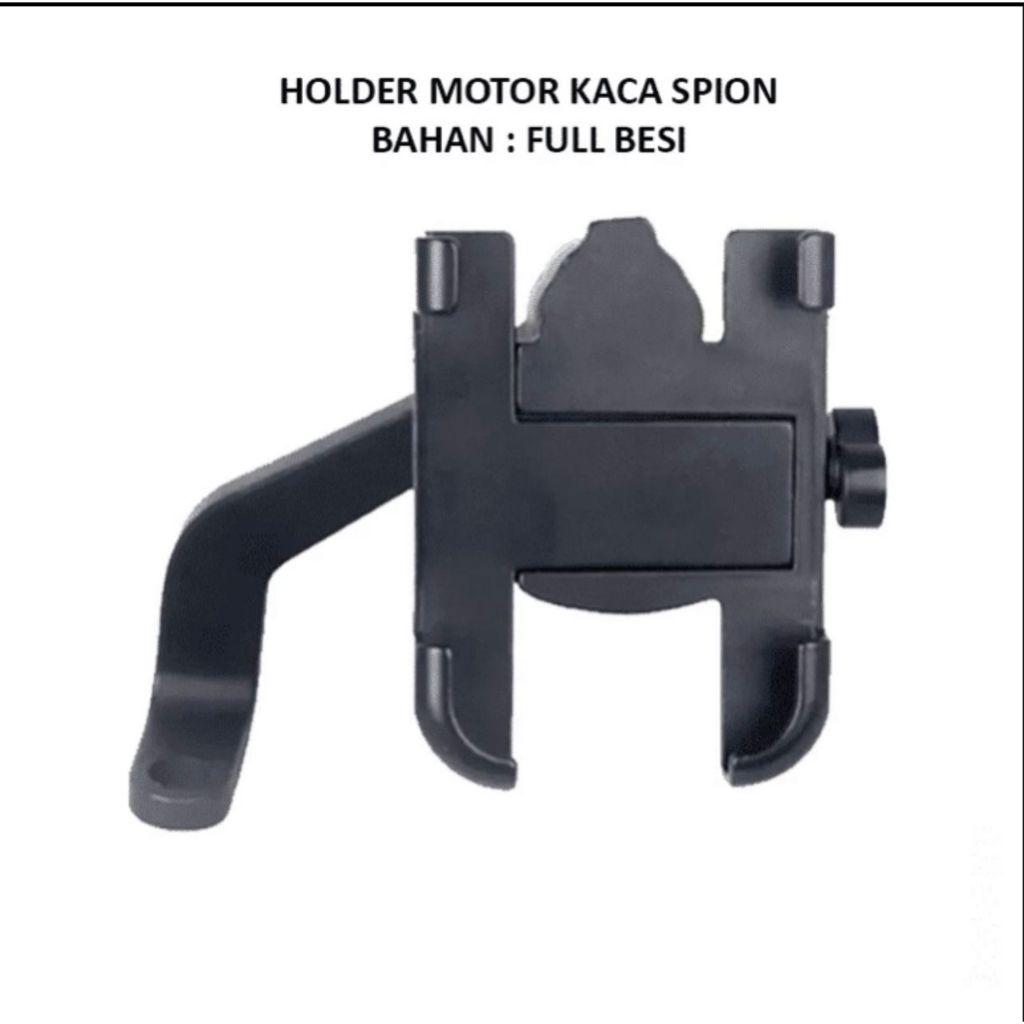Jual Master 619store Holder HP Motor Spion Bahan Besi / Full Metal Body C2 Motorcycle Holder ...
