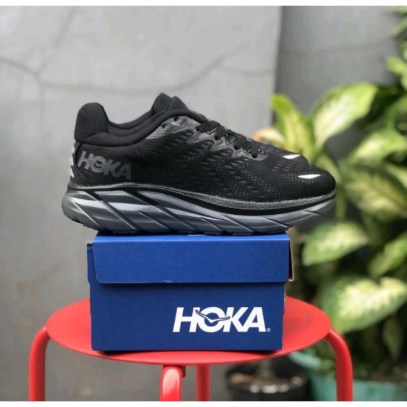 Jual sepatu hoka full black | Shopee Indonesia