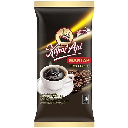 Jual KAPAL API Gula Rasa Mantap 1 Pack (12s x 25 gr) | Shopee Indonesia