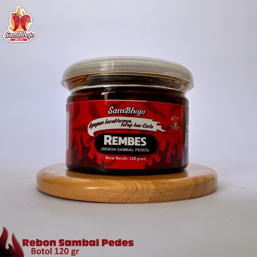 Jual SamBhojo - Sambal Botol Level Galak, Sambal Baby Cumi, Sambal Teri ...