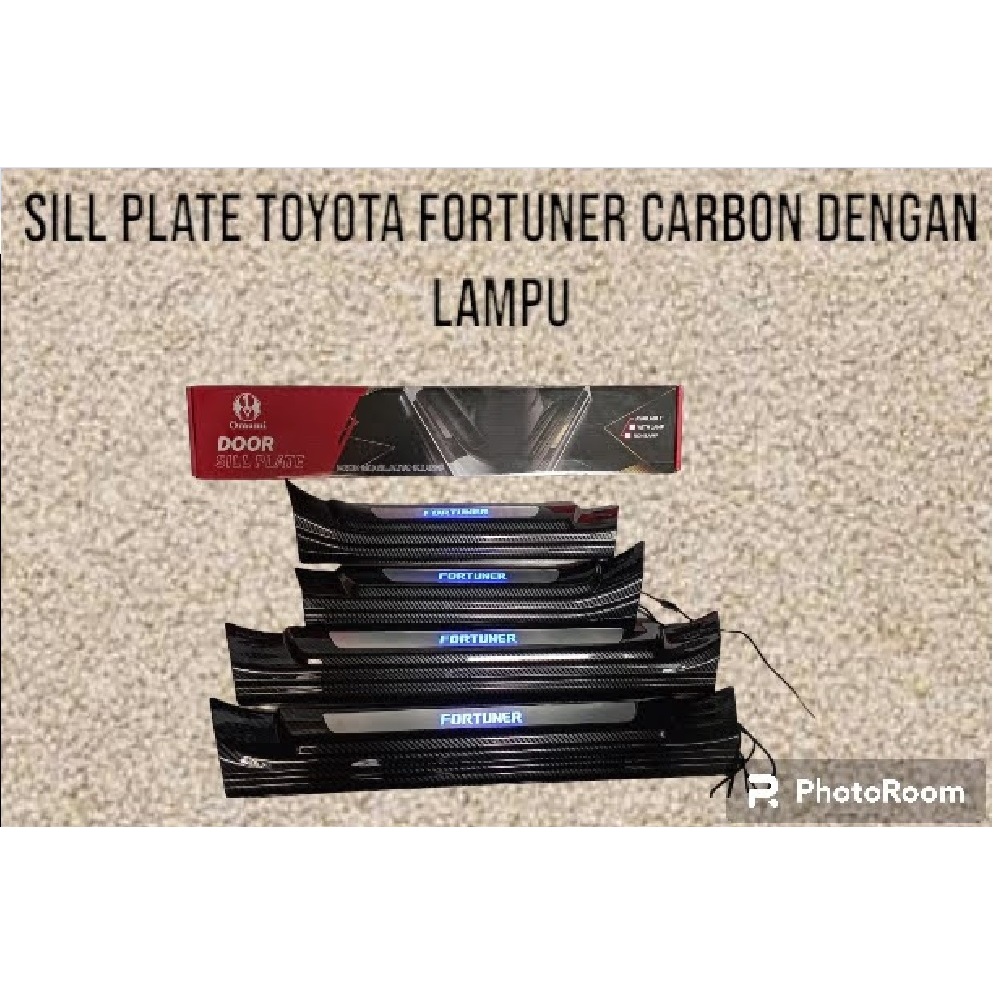 Jual Sill plate samping Toyota All new Fortuner/ Panel pelindung pintu ...