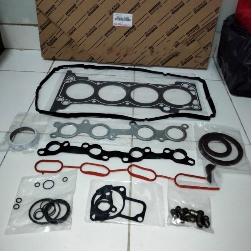 Jual Gasket Paking Packing Set Komplit Innova Hilux Bensin 1TR Merk Toyota (PLAT) | Shopee Indonesia