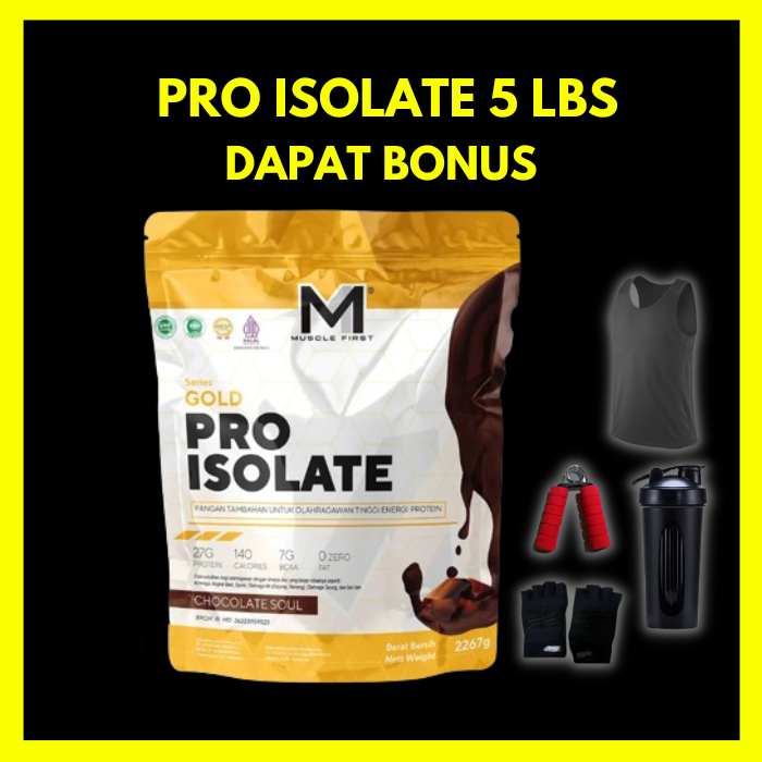 Jual Muscle First (M1) Gold Series Pro Isolate Whey Protein 64 Servings ...