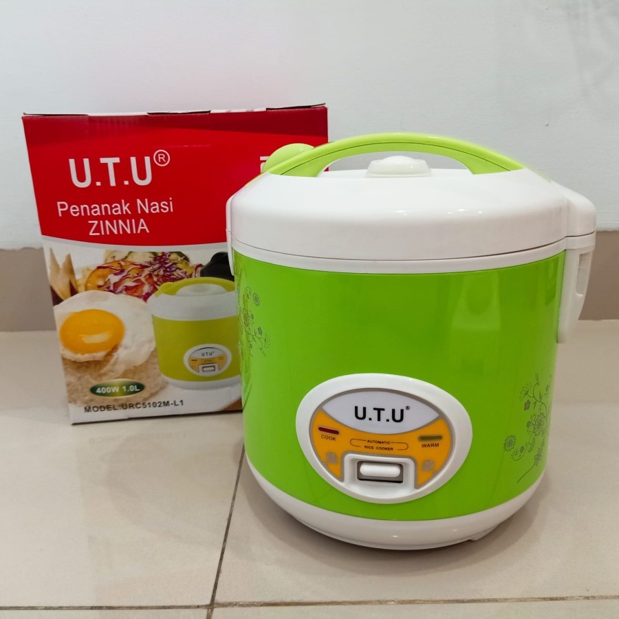 Jual UTU rice cooker 1 liter URC 5201 Vinca / New zinnia / New Violet ...