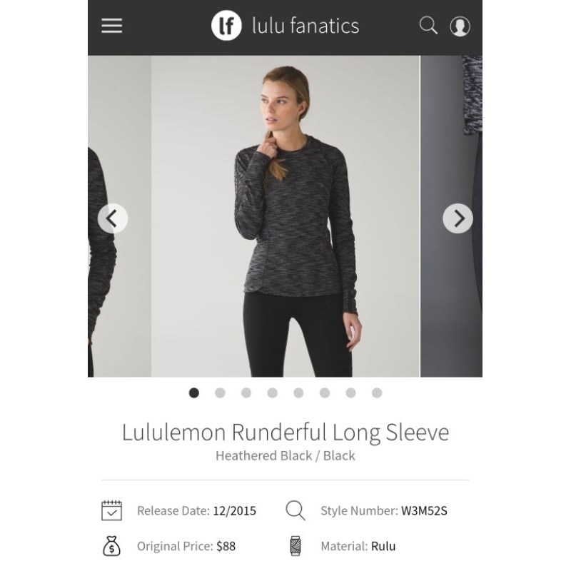 Jual Lululemon Runderful Long Sleeve ( BNWT) | Shopee Indonesia