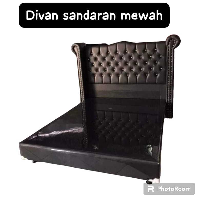 Jual Divan permata berlian 3 laci sandaran kasur mewah ukuran 120 160 ...