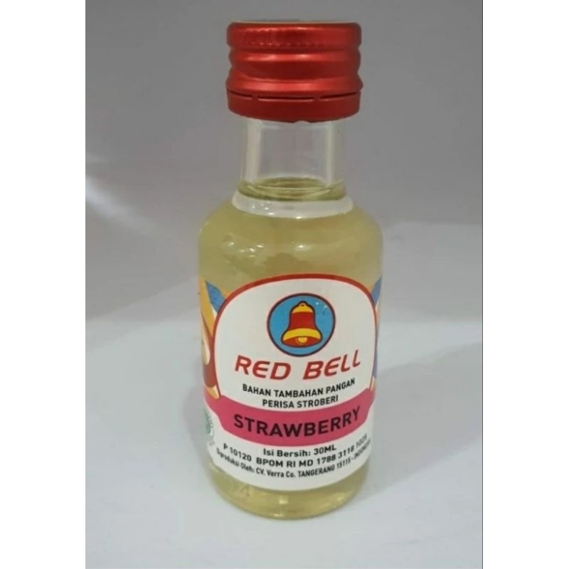 Jual red bell essence rasa strawberry 30 cc | Shopee Indonesia