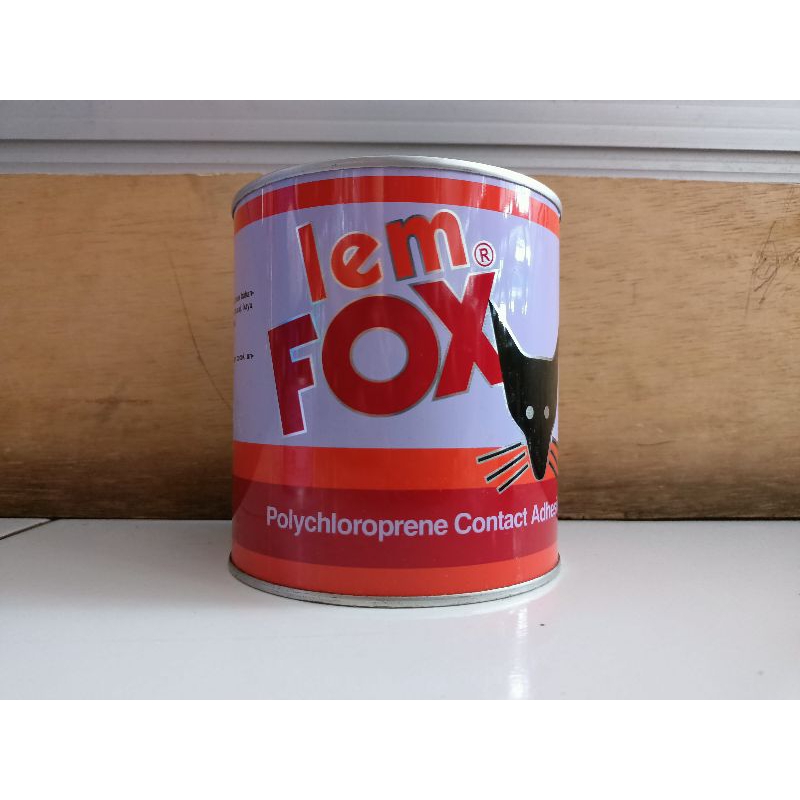 Jual Lem Perekat Kayu FOX Aibon Kuning Kaleng Merah 600 Gram | Shopee ...