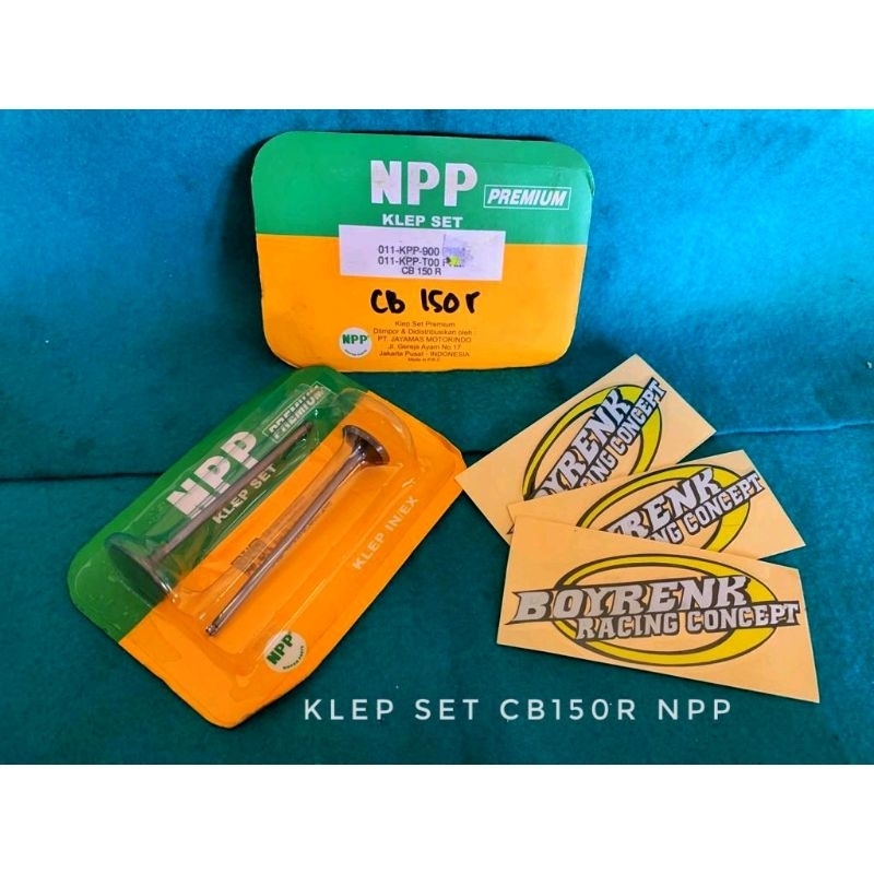 Jual KLEP SET / PAYUNG KLEP / VALVE SET IN EX CB 150 R NPP - BOYRENK RACING CONCEPT | Shopee ...