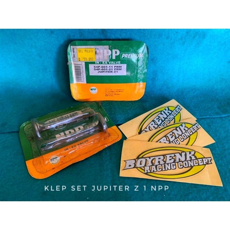 Jual KLEP SET / PAYUNG KLEP / VALVE SET IN EX JUPITER Z 1 NPP - BOYRENK RACING CONCEPT | Shopee ...