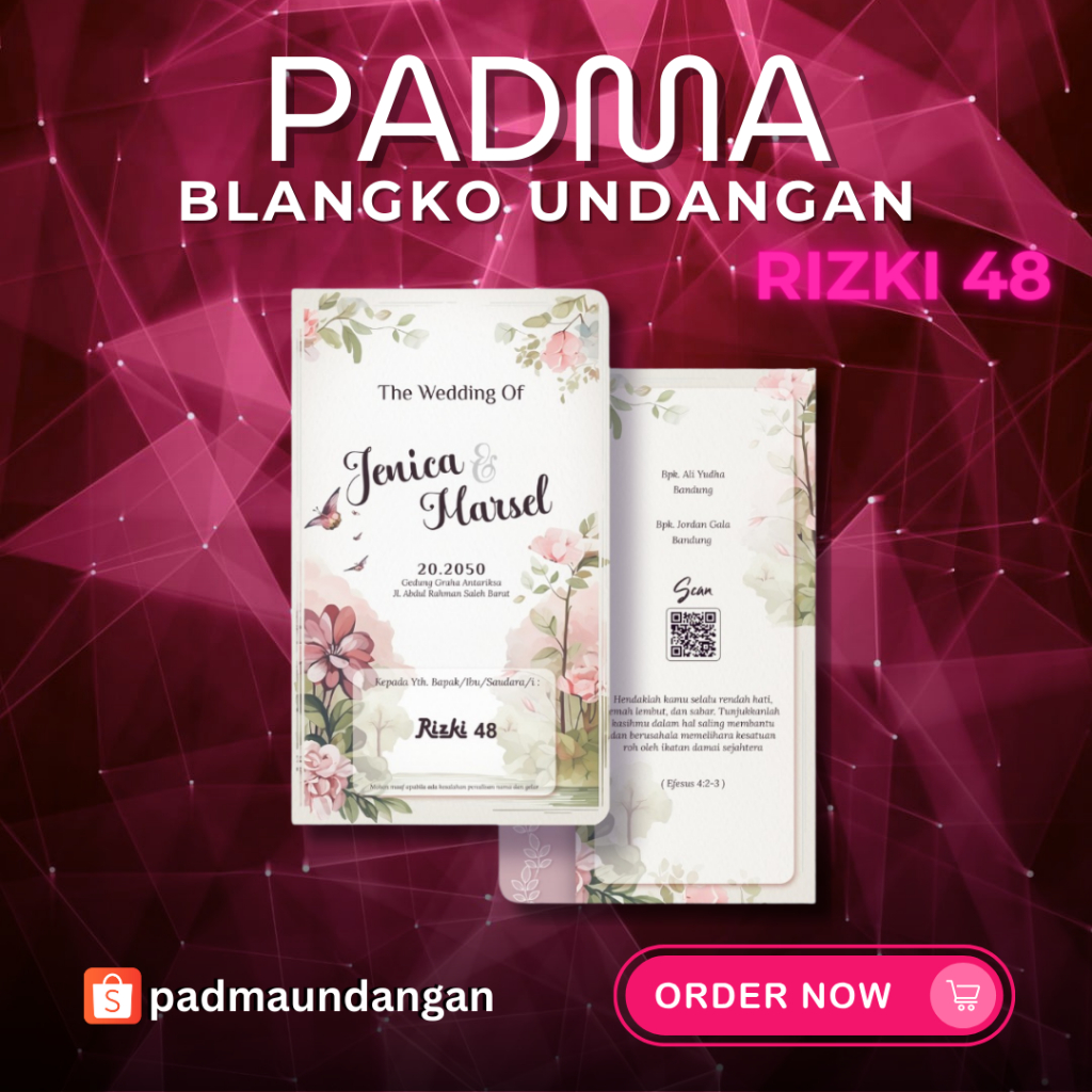 Jual Padma Undangan | Kertas Undangan Pernikahan | Undangan Pernikahan Murah | Blangko Undangan ...