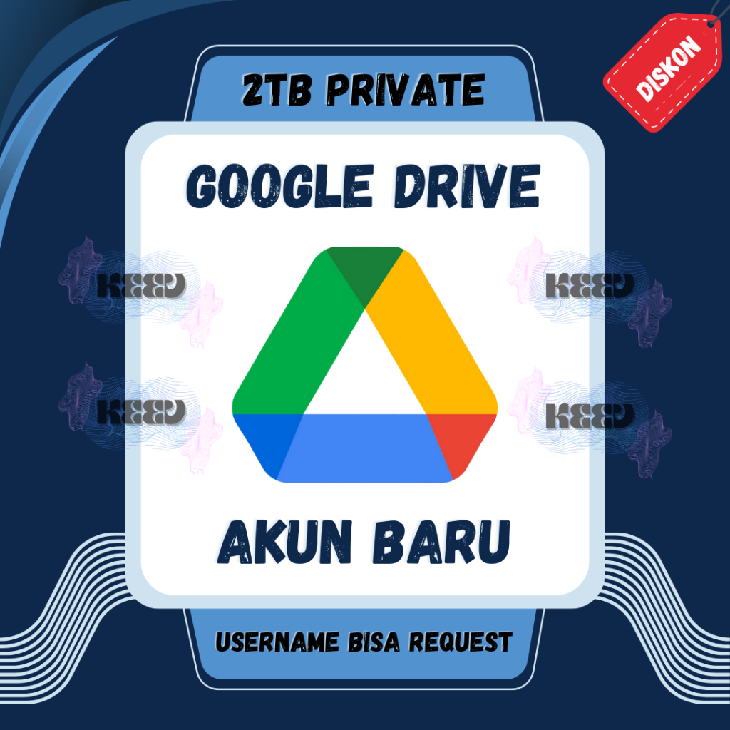 Jual GOOGLE DRIVE UNLIMITED LIFETIME AKUN BARU PRIVATE STORAGE BISA ...
