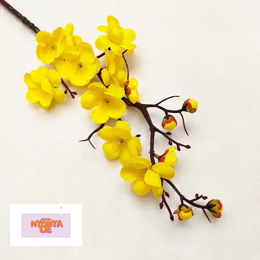 Jual CFS01 Cake Topper Flower Plum Bunga Sakura Meihua Plum Hias Kue ...