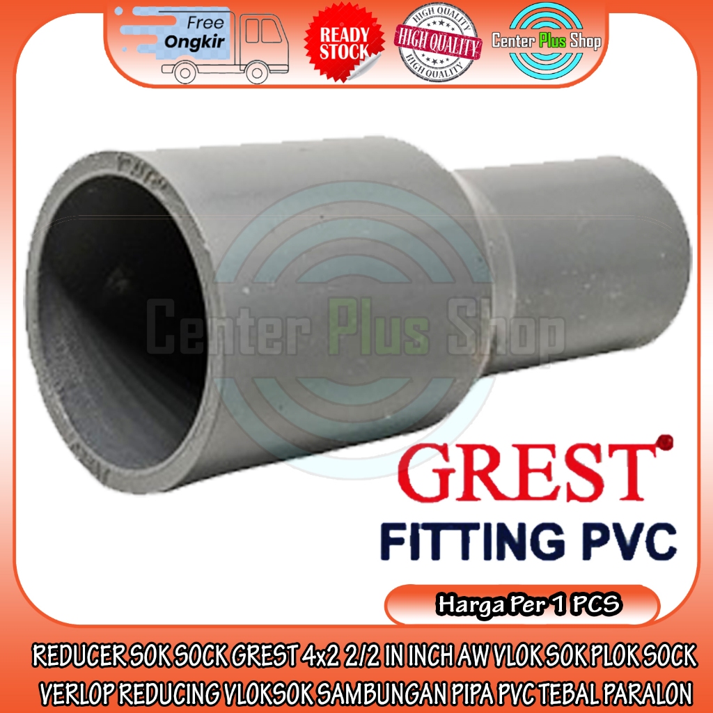 Jual REDUCER REDUSER SOK SOCK GREST 4x2 ½ 4X3 IN INCI INCHI INCH AW ...